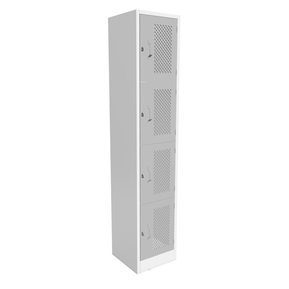 Locker Metalico Mesh 4 Puertas - OffiMobile